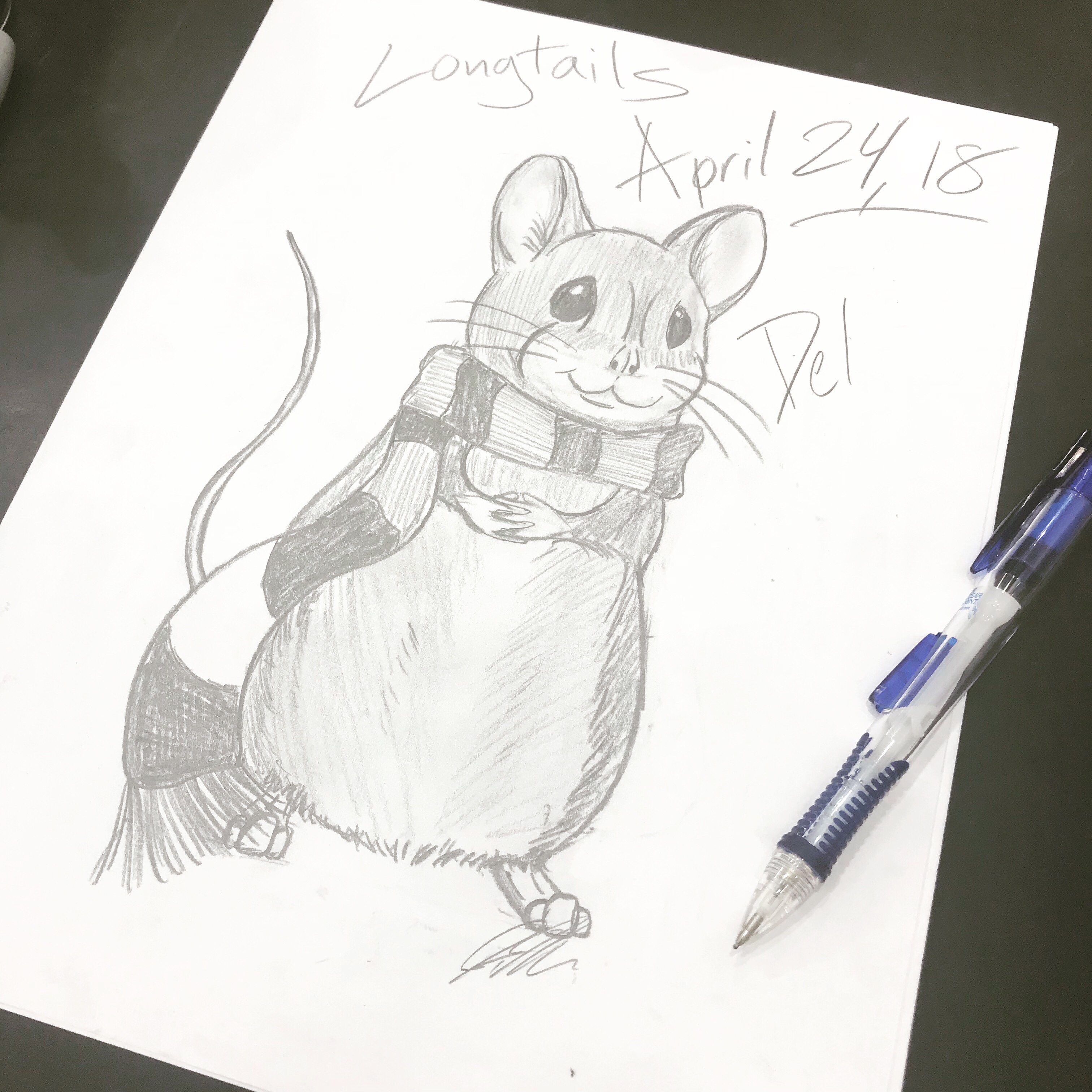 Del Fanart – Jaysen Headley – Longtails
